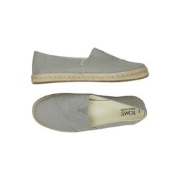 Toms Shoes TOMS Halbschuh Damen Gr&ouml;&szlig;e 40 Second Hand grau