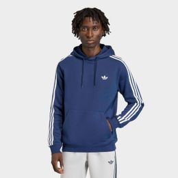 Herren Kapuzensweatshirt "3S HD", blau, Gr. XXL, adidas originals, Obermaterial: 70% Baumwolle, 30% Polyester, Sweatshirts