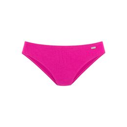 Buffalo Damen Bikini-Hose "Bubble", pink, Gr. 34, Strukturmuster, Obermaterial: 96% Polyamid, 4% Elasthan. Futter: 92% Polyester, 8% Elasthan,