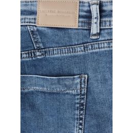 Street One Damen Slim-fit-Jeanslight blau authentic washed, Gr. 36, unifarben, Jeans, 76% Baumwolle, 18% Lyocell, 4% Elastomultiester, 2% Elasthan,