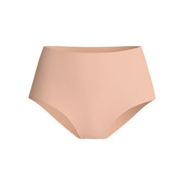 Calida Damen High-Waist-Slip "Natural Skin", Gr. Lrose teint, Interlock, Obermaterial: 83% Modal (TENCEL ), 17% Elasthan, Unterhosen, mit hohem Bund,