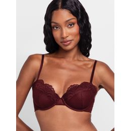 Dorina Damen B&uuml;gel-BH "Emersyn", Gr. 80, beige, Obermaterial: 63% Polyamid, 30% Polyester, 7% Elasthan, BHs, leicht gepolsterte Cups