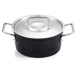 Kochtopf Fissler "Adamant", schwarz, B:19,5cm H:13cm L:28cm &Oslash;:18cm, T&ouml;pfe, Kochtopf, Made in Germany