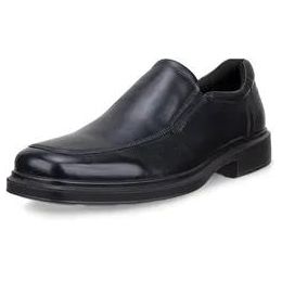 Slipper Ecco "Helsinki 2", Herren, Gr. 50, schwarz, Glattleder, Schuhe Slipper, Business Schuh, Anzugschuh in klassischem Look