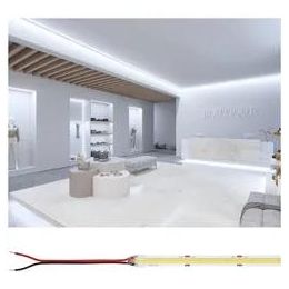 Paulmann LED-Streifen "Pro Strip Silver COB P150 5m 865 IP20 24V DC 65W", wei&szlig;, B:1cm, Lichterketten, LED-Streifen