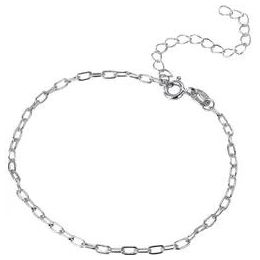 Silberkette Firetti "Schmuck Geschenk Silber Armband Kette Fu&szlig;kette Bauchkette Ankerglieder" Gr. 21, silber (silberfarben), Halsketten, Damen, 21, Silber 925 (Sterlingsilber), B: 2mm, Silberkette, in verschiedenen L&auml;ngen erh&auml;ltlich, B:2mm