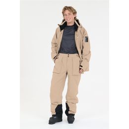 SLOPE Herren Skihose "Killy", beige, Gr. XL, unifarben, 100% Polyester, Hosen, aus wetterfestem und atmungsaktivem Material