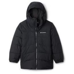 Winterjacke Columbia "Arctic Blast II Jacket", Jungen, Gr. S (128/134), schwarz (error:ref), Web, Obermaterial: 100% Nylon. Futter: 100% Nylon. Wattierung: 100% Polyester, normal, hoch geschlossener Ausschnitt, eingesetzt elastischer Bund, Jacken Winterjacke, F&uuml;r Kinder, mit Rei&szlig;verschlusstaschen