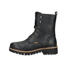 Camel Active Damen Schn&uuml;rstiefelette "Camel Active Stiefelette Leder", Gr. 37schwarz, Leder, Schuhe