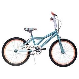 Jugendfahrrad Huffy "Huffy So Sweet 20-Zoll Sea Crystal" Gr. 27, blau, Fahrr&auml;der, Kinder, 27cm, 20 Zoll (50,80cm) hinten: 20 Zoll (50,80cm)