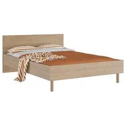 Kinderbett GAMI "RITMO", beige, B:146cm H:78cm L:205cm, Betten, Kinderbett, Ein modernes Bett, das sich jedem Interieur anpasst