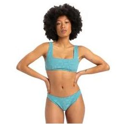 Bikini-Hose Quiksilver "Dark Roy", Damen, Gr. XS, US-Gr&ouml;&szlig;en, blau (brittany blau), Obermaterial:[Hauptmaterial] 6% Elasthan, 36% Microfaser, 58% Microfaser;, Badehosen Bikini-Hose