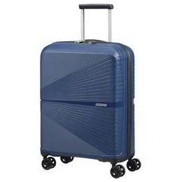 Hartschalen-Trolley American Tourister "AIRCONIC, in verschieden Farben und Gr&ouml;&szlig;en", Gr. B/H/T: 40cm x 55cm x 20cm 33,5 l, blau (midnight navy), Polypropylen, Koffer, Koffer Reisegep&auml;ck Koffer Reisekoffer TSA-Zahlenschloss