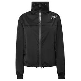 Windbreaker Plein Sport "Scratch", Damen, Gr. S, schwarz (02, schwarz), Obermaterial: 100% Polyester. Futter: 100% Polyester, Jacken Windbreaker