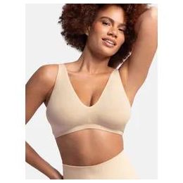 Bralette Dorina, Damen, Gr. M, N-Gr, beige, Obermaterial: 78% Polyamid, 22% Elasthan, unifarben, bequem, BHs Bralette, mit nahtlosem Flexi-Material