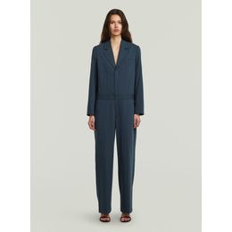 G-Star Raw G-STAR Damen Jumpsuit "Blazer-Jumpsuit"salute, Gr. XL, Obermaterial: 63% Polyester, 25% Viskose, 8% Wolle, 4% Elasthan, Overalls