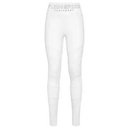 Leggings Plein Sport "Statement", Damen, Gr. M, US-Gr&ouml;&szlig;en, wei&szlig; (01, wei&szlig;), Obermaterial: 90% Polyester, 10% Elasthan, Hosen Leggings