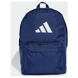 Rucksack Adidas PERFORMANCE "CLSC BARS BP", blau (dunkelblau, wei&szlig;), Rucks&auml;cke, Damen, Obermaterial: 100% Polyester, Rucksack
