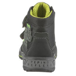 Damen Winterstiefel "Draki WMS: mittel", Pepino BY RICOSTA, Gr. 26, gr&uuml;n, Lederimitat, Textil, kontrastfarbene Details, Schuhe, Klettschuh mit