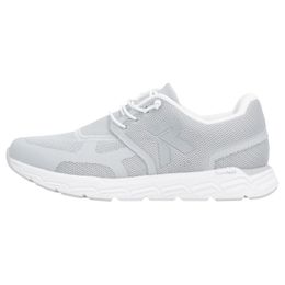 RIEKER SPORT Damen Slip-On Sneaker "Preston", Gr. 38, grau, Nubuklederimitat, Textil, Schuhe, Freizeitschuh, Halbschuh, Schlupfschuh mit Gummizug