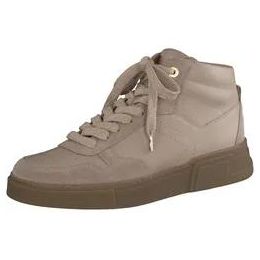 Sneaker Paul Green "Paul Green Sneaker Leder", Damen, Gr. 37,5, braun (hellbraun), Leder, Schuhe Sneaker