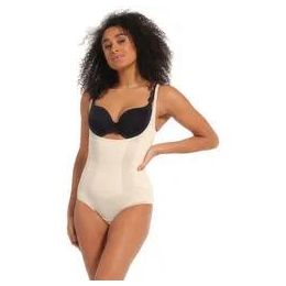 Shaping-Body MAGIC BODYFASHION "Dream Shaper Bodybriefer", Damen, Gr. XL, N-Gr, braun (latte), Obermaterial: 75% Polyamid, 25% Elasthan, Bodys, Zwickelfutter aus Baumwolle