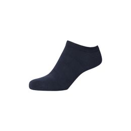 s.Oliver Damen Sneakersocken "Sneakersocken 4er Pack", Gr. 35, blau, 70% Baumwolle, 28% Polyester, 2% Elasthan, uni, Socken