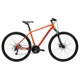 Crossrad KROSS "Evado 3.0" Gr. 53, orange (orange, schwarz), Fahrr&auml;der, Herren, 53cm, 28 Zoll (71,12cm) hinten: 28 Zoll (71,12cm)