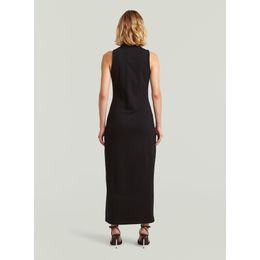 G-Star Raw G-STAR Damen Bodykleid "Slim Full Zip Kleid", schwarz, Gr. XS, Obermaterial: 83% Baumwolle, 17% Polyester, Kleider