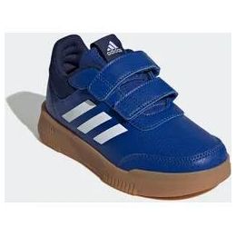 Klettschuh Adidas SPORTSWEAR "TENSAUR HOOK AND LOOP", M&auml;dchen, Gr. 32, blau (royal blau, cloud wei&szlig;, dunkelblau), Synthetik, Textil, Schuhe Klettschuh, f&uuml;r Kinder & Jugendliche