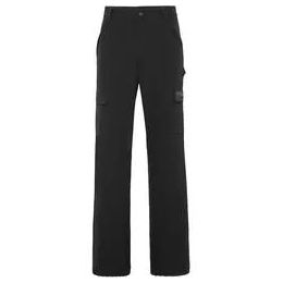 Cargohose Plein Sport "Scratch", Damen, Gr. 5XL, US-Gr&ouml;&szlig;en, schwarz (02, schwarz), Obermaterial: 89% Polyamid, 11% Elasthan, Hosen Cargohose