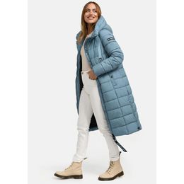 Navahoo Damen Winterjacke "Mondmaedchen"powder blau, Gr. S, Obermaterial: 100% Polyester; Innenseite: 100% Polyester, Jacken, Extra langer Schnitt