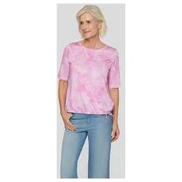 Print-Shirt Rabe "T-Shirt", Damen, Gr. 38, rosa, 100%Baumwolle, gerade, Shirts