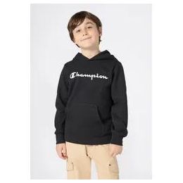 Kapuzensweatshirt Champion "SPORTWEAR HOODIE Standard Fit", Jungen, Gr. XL (164/170), nbk, ns, Obermaterial: 54% Baumwolle, 46% Polyester, normal, Rundhals, Sweatshirts, f&uuml;r Kinder
