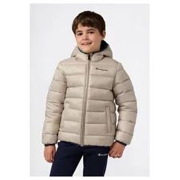 Steppjacke Champion "SPORTWEAR JACKET Standard Fit", Jungen, Gr. XL, ncb, nny, nny, Obermaterial: 100% Polyester, Jacken Steppjacke, mit verstellbarer Kapuze, praktische Taschen