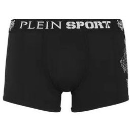 Boxer Plein Sport "Tiger", Herren, Gr. XL, schwarz (02, schwarz), Obermaterial: 48% Baumwolle, 48% Modal, 4% Elasthan, Unterhosen