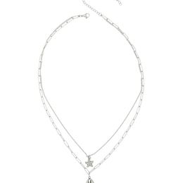 Collezione Alessandro Necklace 'Ocean' female Silver size Onesize