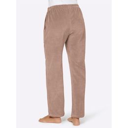 feel good Damen Nickihose, Gr. 52, beige, 80% Baumwolle, 20% Polyester, unifarben, Hosen