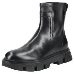 Stiefelette Geox "Geox Stiefelette Leder/Synthetik", Damen, Gr. 39, schwarz, Leder, Synthetik, Schuhe Stiefelette