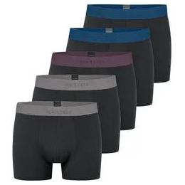 Boxershorts Schiesser "95/5 Multipacks", Damen, Gr. 7, sortiert 11, Single Jersey, Obermaterial: 95% Baumwolle, 5% Elasthan, k&ouml;rpernah, Unterhosen, ohne Eingriff, angenehm weich