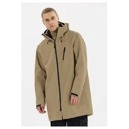 Parka WHISTLER "Bellway", Herren, Gr. L, gr&uuml;n (braun), 100% Polyester, unifarben, normal, ohne Ausschnitt, Jacken Parka, mit 10.000 mm Wassers&auml;ule