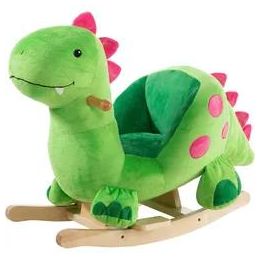 Schaukeltier Heunec "Dino, gr&uuml;n", gr&uuml;n, Schaukeltiere, BabyB:34cm H:50cm T:60cm, B:34cm H:50cm T:60cm