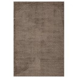 Teppich the carpet "Everest", braun, B:200cm H:14mm L:290cm, Polypropylen, Teppiche, Teppich, moderner Wohnzimmer Teppich hohe Flordichte