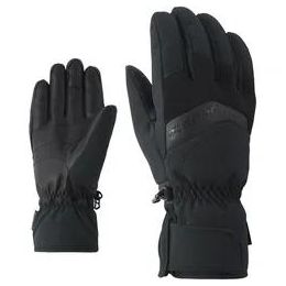 Skihandschuhe Ziener "GABINO-Z glove man", Herren, Gr. 11, schwarz, Kunstfaser, Handschuhe