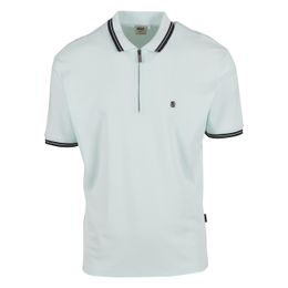 883POLICE Herren Poloshirt "883 Police JAYSON POLOS"aquatic gr&uuml;n, Gr. M, unifarben, 50% Baumwolle, 50% Modal, Shirts
