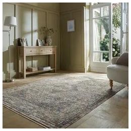 Teppich FLAIR RUGS "Sibyl Vintage", mehrfarbig, B:160cm H:7mm L:230cm, Kunstfaser, Teppiche, Teppich, aus recyceltem Material