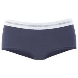 Panty Copenhagen Studios, Damen, Gr. S (36), navy, Single Jersey, Obermaterial: 50% Modal (TENCELTM), 45% Baumwolle, 5% Elasthan (LYCRA), unifarben mit Farbeinsatz, k&ouml;rpernah, Unterhosen Panty, mit weichem Logobund und aus elastischer Baumwoll-Modal-Qualit&auml;t