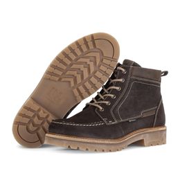 Pius Gabor Herren Schn&uuml;rboots, Gr. 10, braun, Nubukleder, Schuhe, Herbstboots, Outdoorschuh mit Innenrei&szlig;verschluss, G-Weite