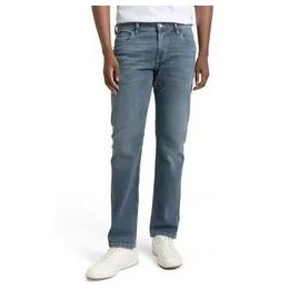 Straight-Jeans Tom Tailor DENIM, Herren, Gr. 32, L&auml;nge 30, mid stone blau grau denim, Denim/Jeans, Obermaterial: 98% Baumwolle, 2% Elasthan. Futter: 65% Polyester, 35% Baumwolle, straight fit, Jeans Straight-Jeans, im klassischen 5-Pocket-Design