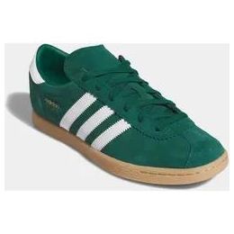 Sneaker Adidas ORIGINALS "STADT", Herren, Gr. 38, collegiate gr&uuml;n, ftwr wei&szlig;, gold metallic, Leder, Synthetik, Schuhe Sneaker